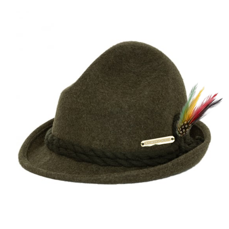 German Bavarian Trachten Hats form Oktoberfest Outfits